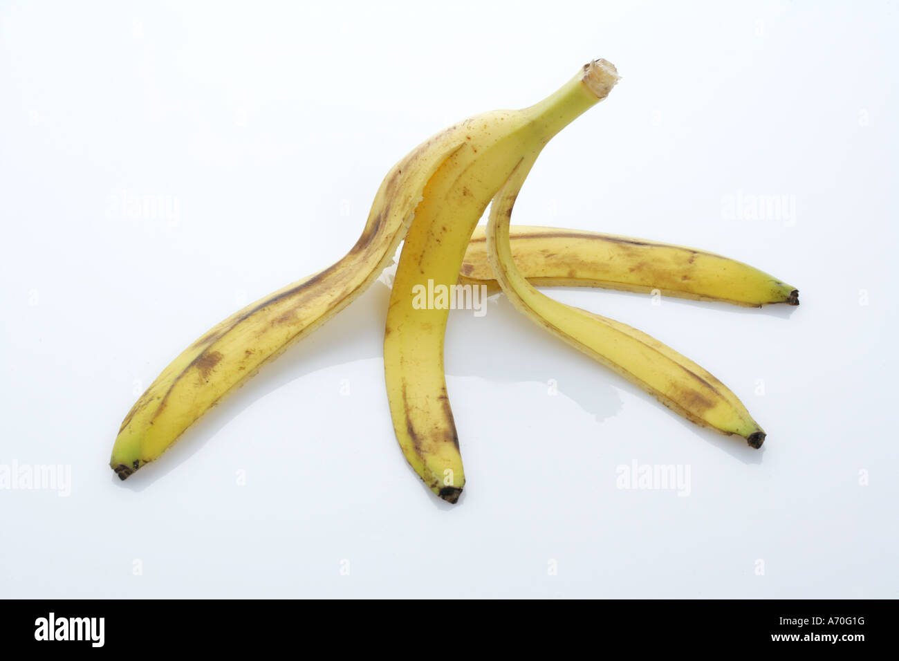 Canary Island banana skin Stock Photo - Alamy