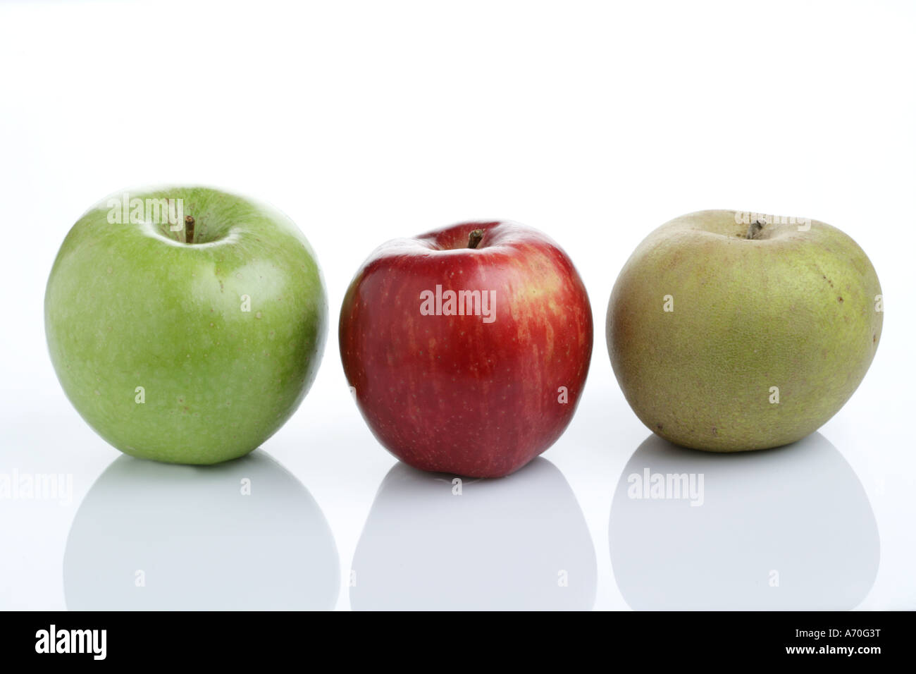 Selection of apples Stock Photo - Alamy