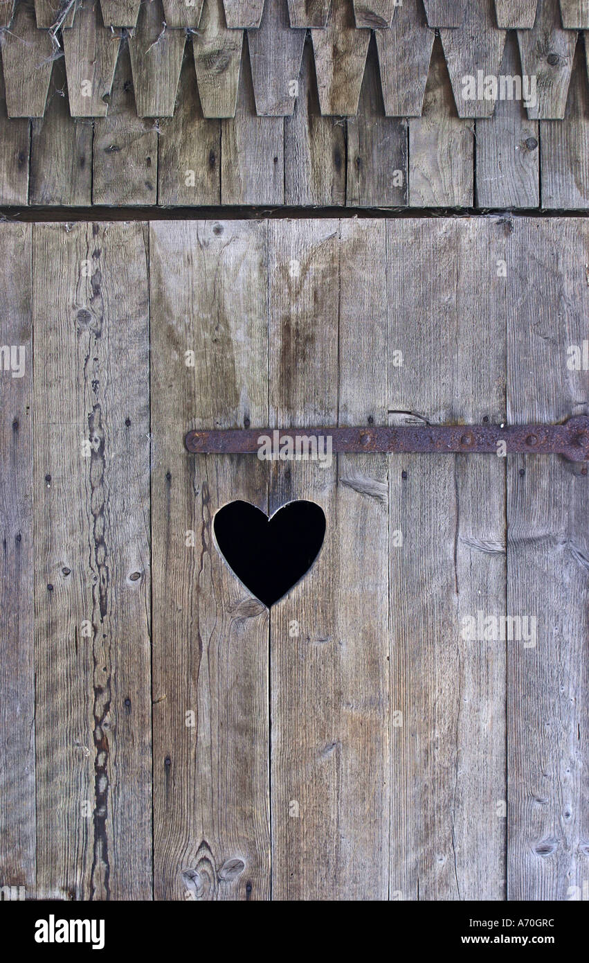 Heart door sign hi-res stock photography and images - Alamy