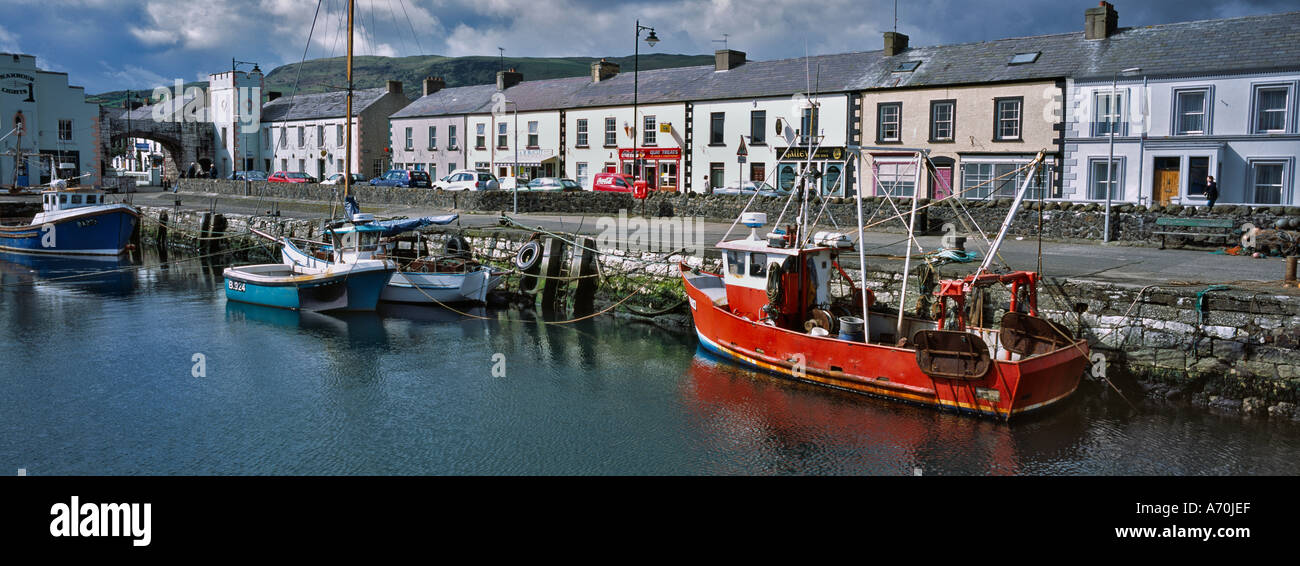 Carnlough boats hi-res stock photography and images - Alamy