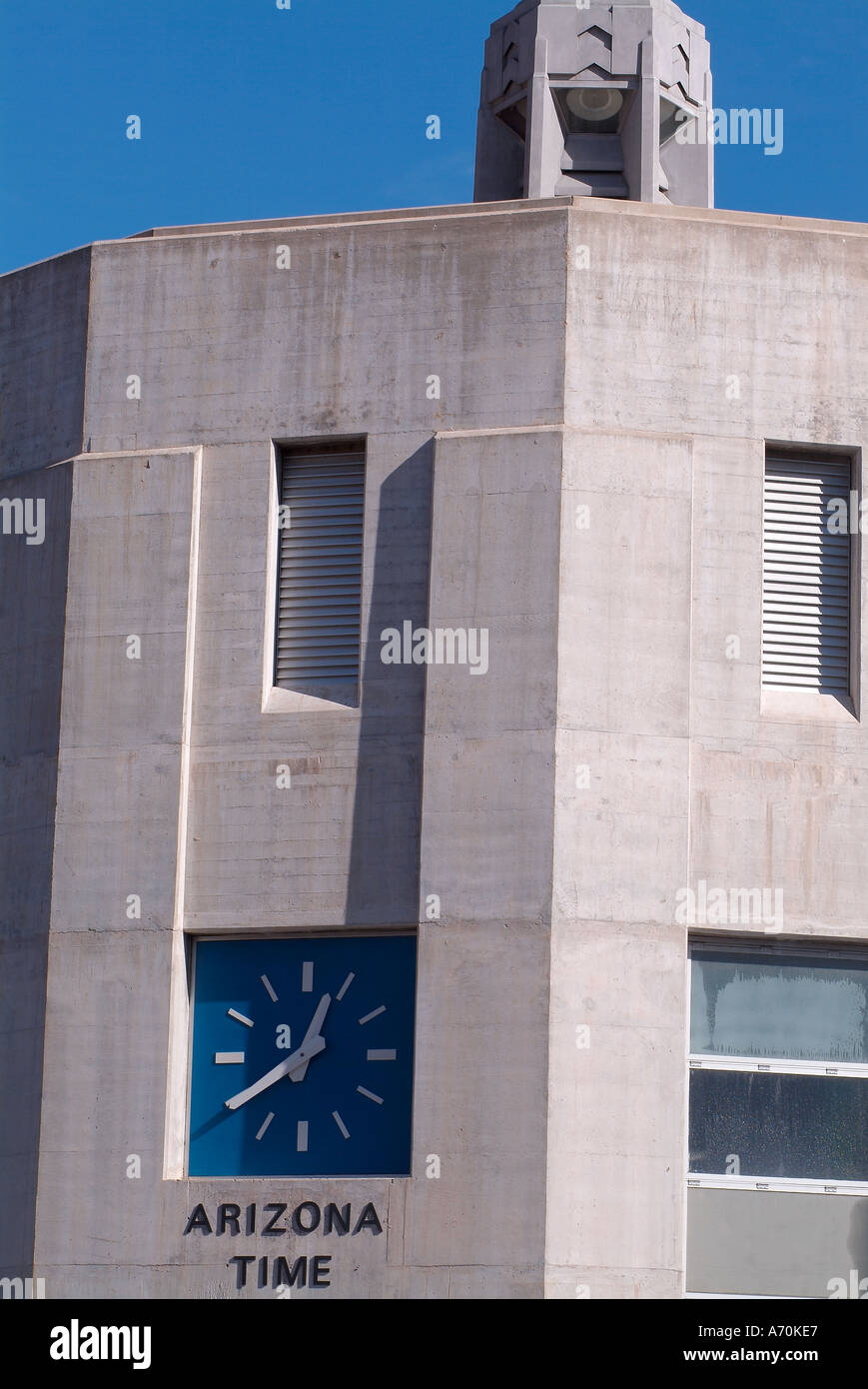 Clock on the hoover dam hi-res stock photography and images - Alamy