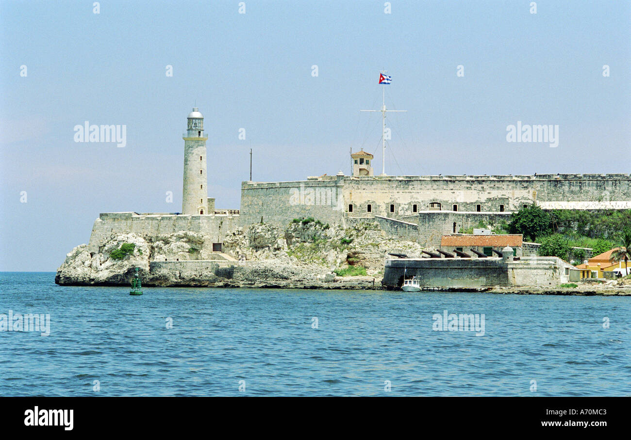Castillo del Morro Havana harbour Cuba Stock Photo - Alamy
