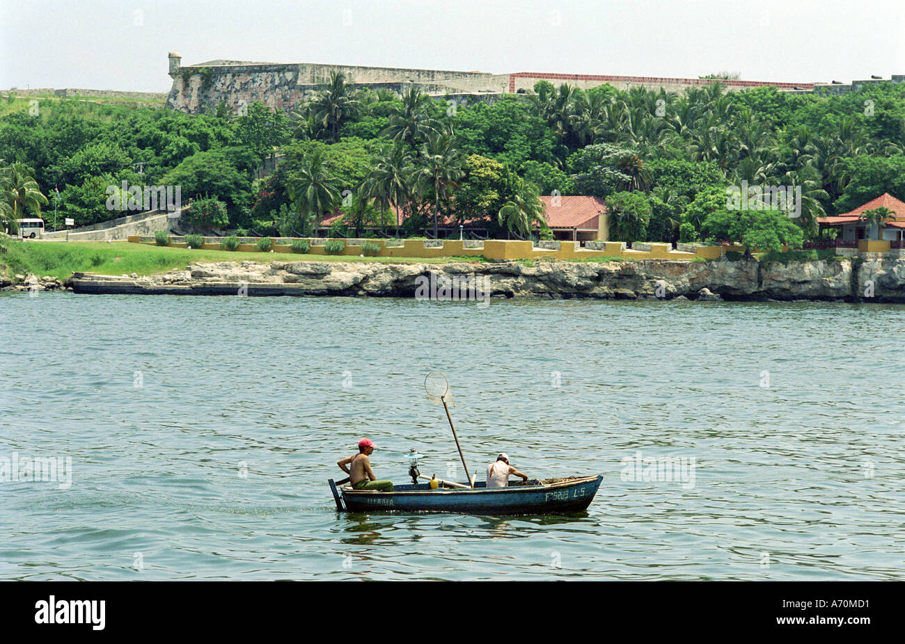 Small boats of Regla and Casablanca in Havana harbour Cuba Stock Photo ...