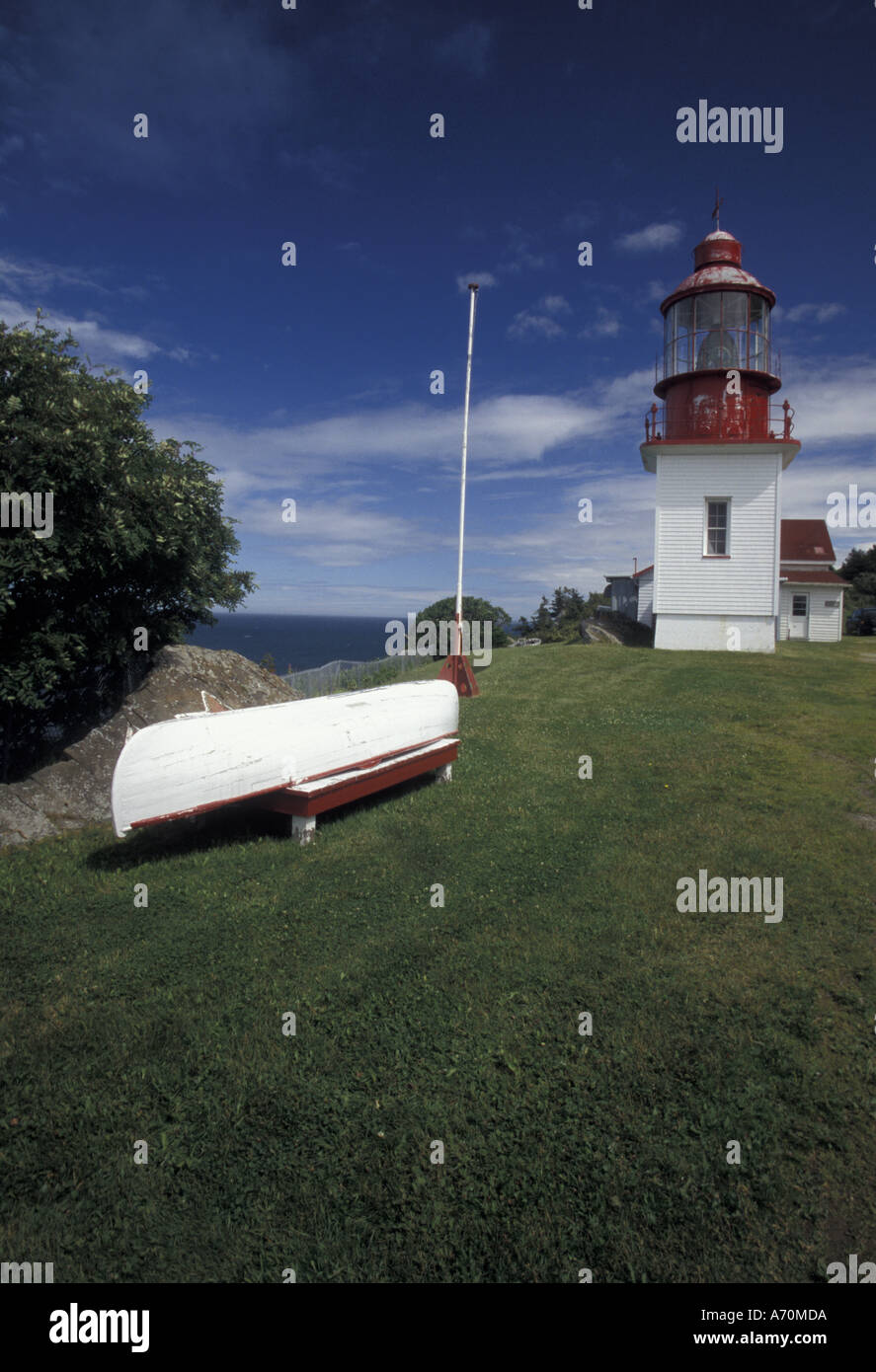 North America, Canada, Quebec, Gaspe Peninsula (Gaspesie). Cap-Chat ...