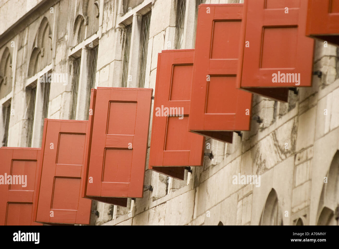 Row historic buildings red hi-res stock photography and images - Alamy