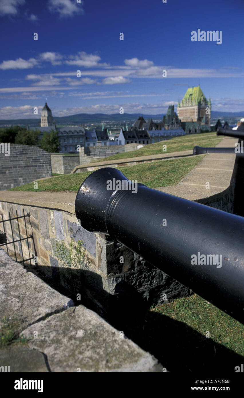 Canada, Quebec, Quebec City. The Citadel, 19th Century Fortress Stock ...