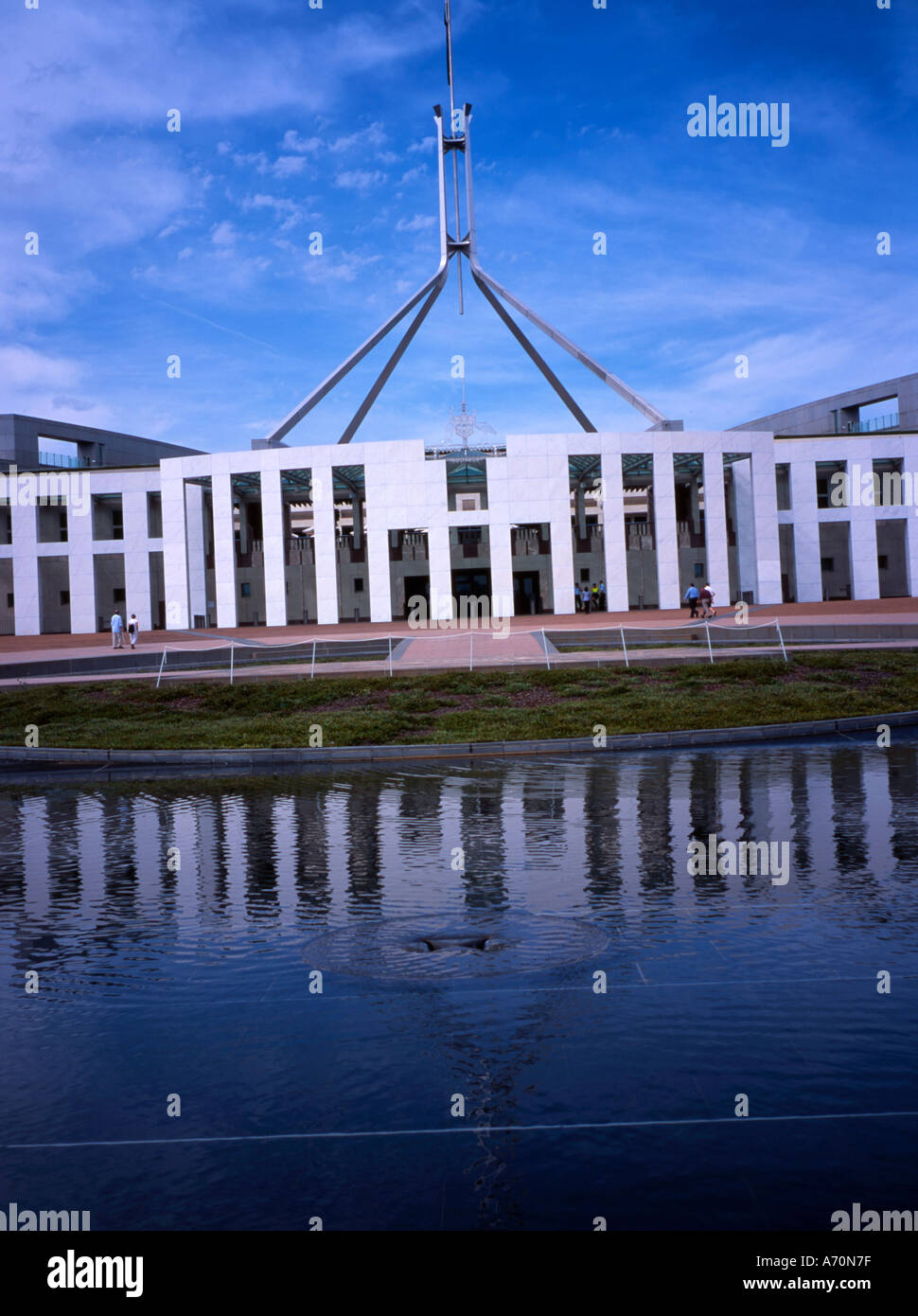 Parliament building Canberra Australia Stock Photo - Alamy
