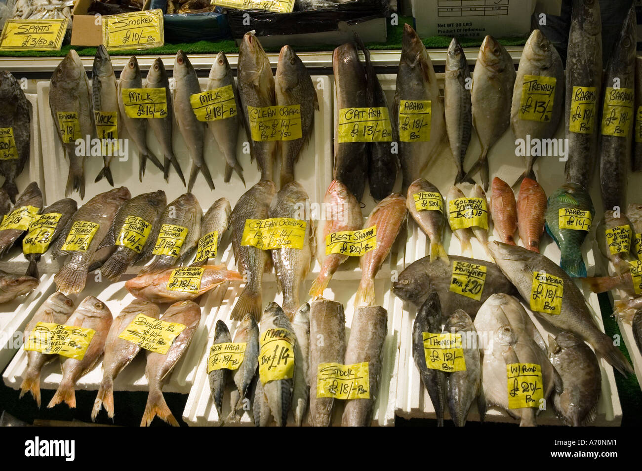 Fish market london hi-res stock photography and images - Alamy