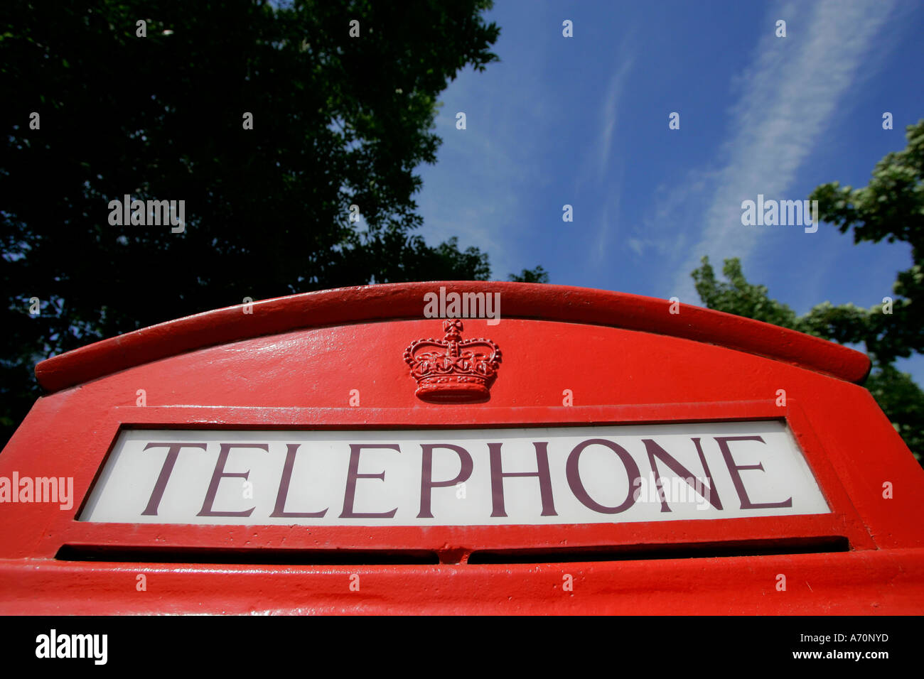 Telephone box in haworth hi-res stock photography and images - Alamy