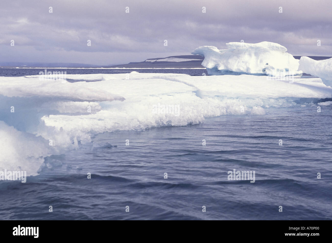 NA, Canada, Canadian Arctic, Beechey Island Ice formations in Erebus ...