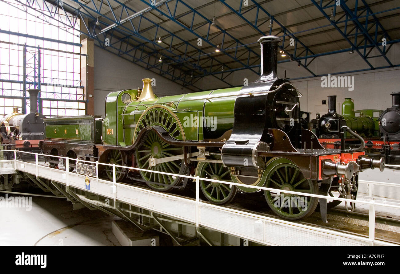 York, GBR, 16.August.2005 - Old locomotive in the National Railway ...