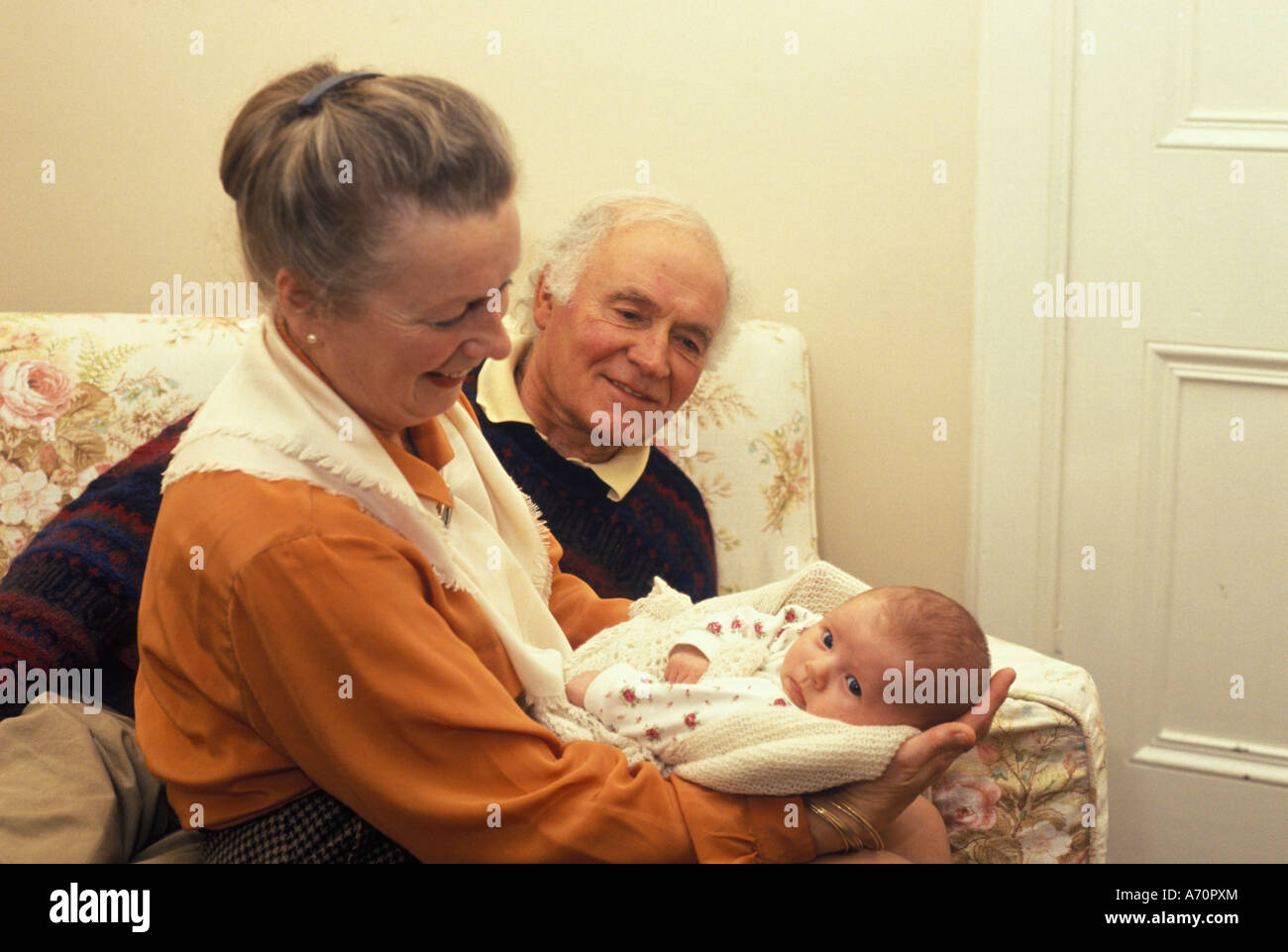 First grandchild hi-res stock photography and images - Alamy