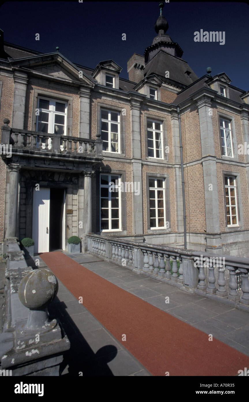 EUROPE, Belgium, Ardennes Modave Castle entrance Stock Photo - Alamy