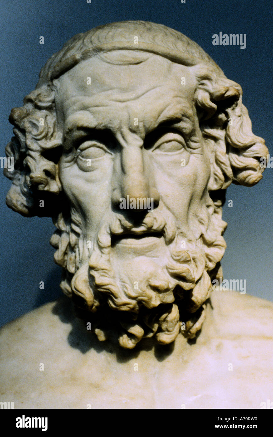Homer Greek Greece Odyssey Iliad poet Stock Photo - Alamy Homer Greek Greece Odyssey Iliad poet Stock Photo - Alamy