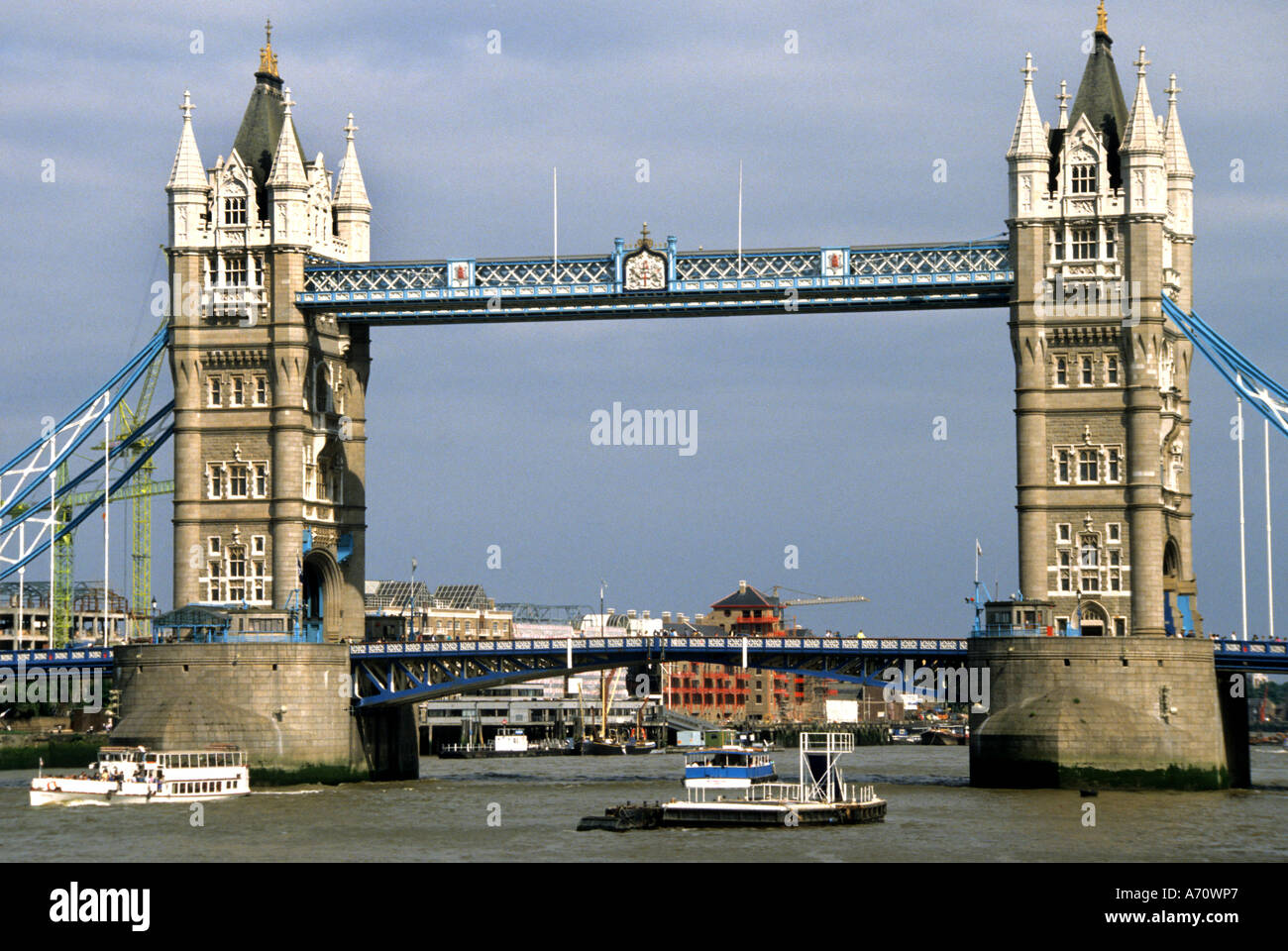 London Thames Tower Bridge United kingdom England Stock Photo - Alamy
