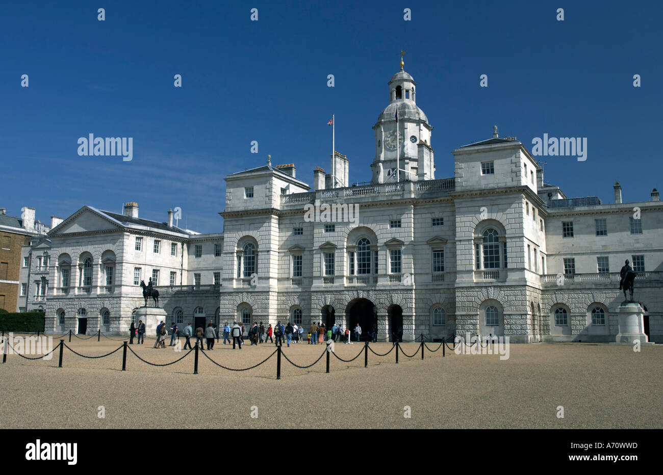 Parade ground in front of the Royal Horseguards in London, Great ...