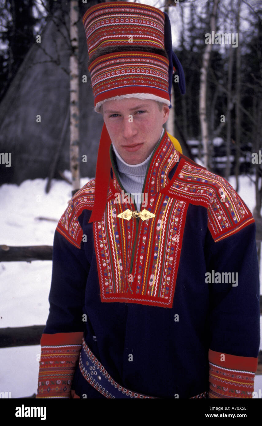 Europe, Finland, Arctic Circle, Laplander (MR Stock Photo - Alamy