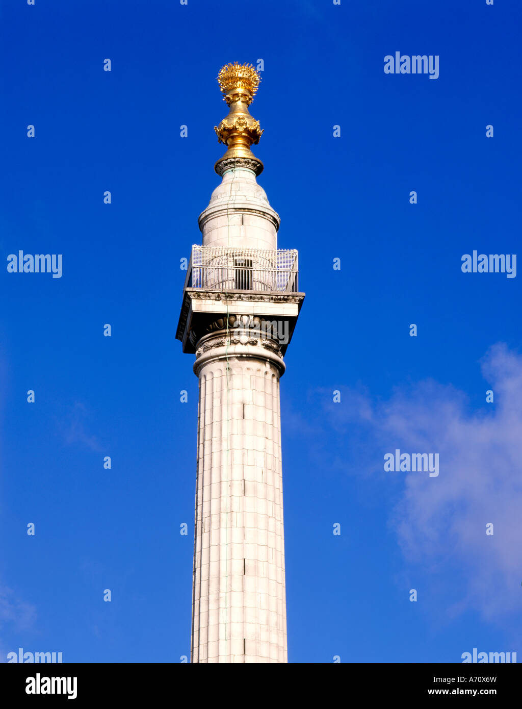 The Monument London Stock Photo - Alamy