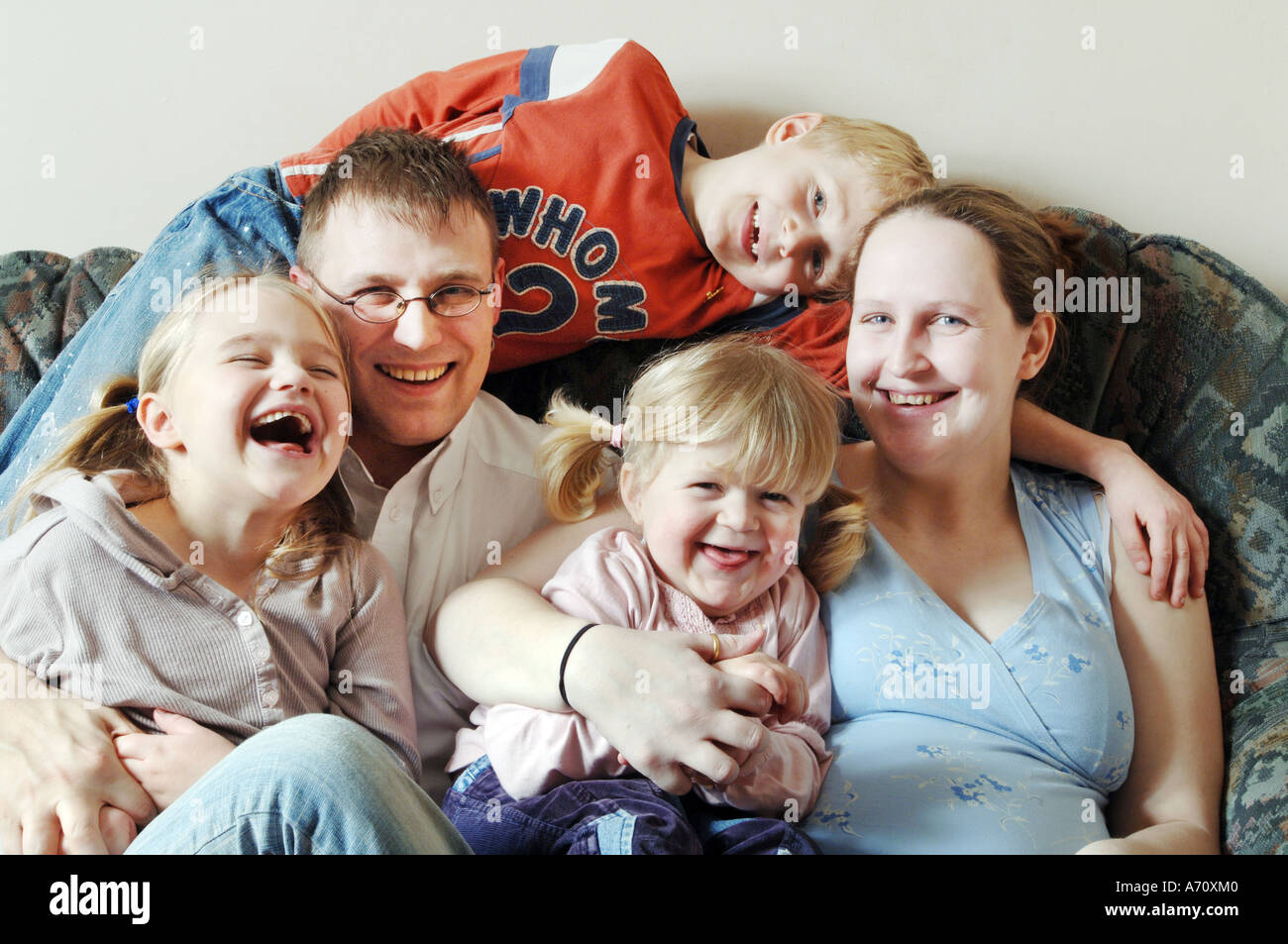 The Barnes family whose son Ethan saved his baby sisters life by ...