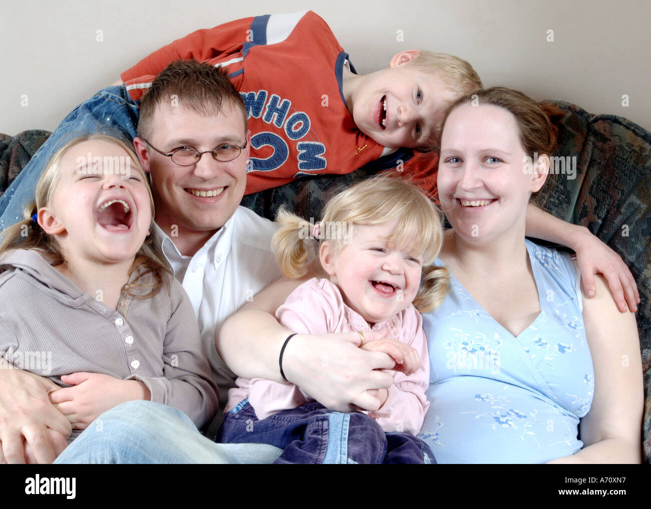 The Barnes family whose son Ethan saved his baby sisters life by ...