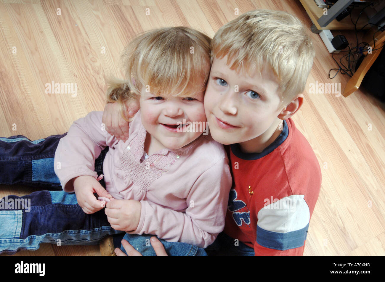 Ethan Barnes with his baby sister Willow. He saved her life by donating ...