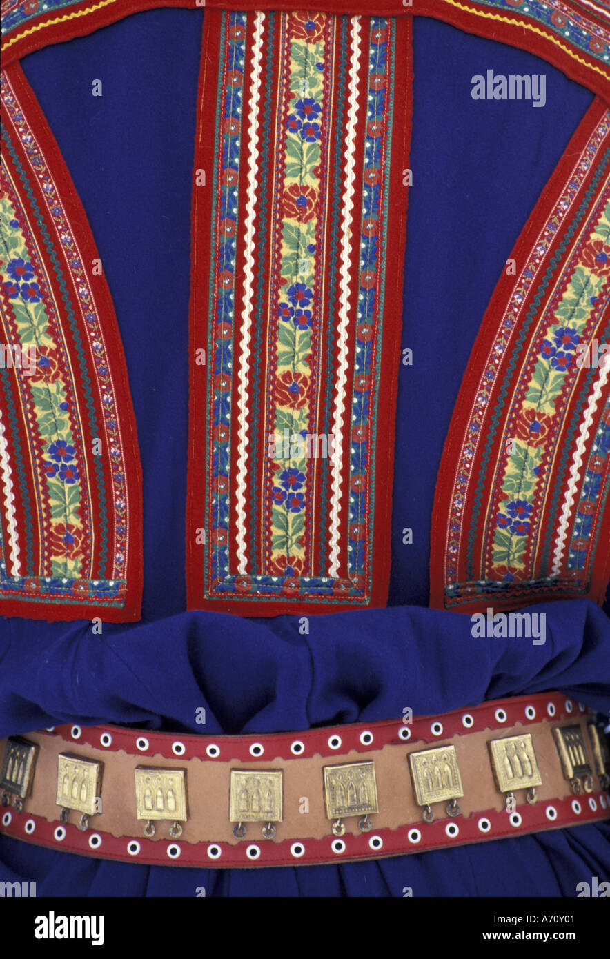 Finland, Lapland. Lapp Costume Stock Photo - Alamy