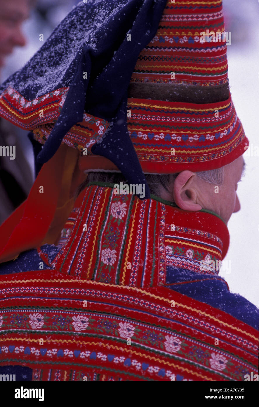 Finland, Lapland. Lapp costume Stock Photo - Alamy