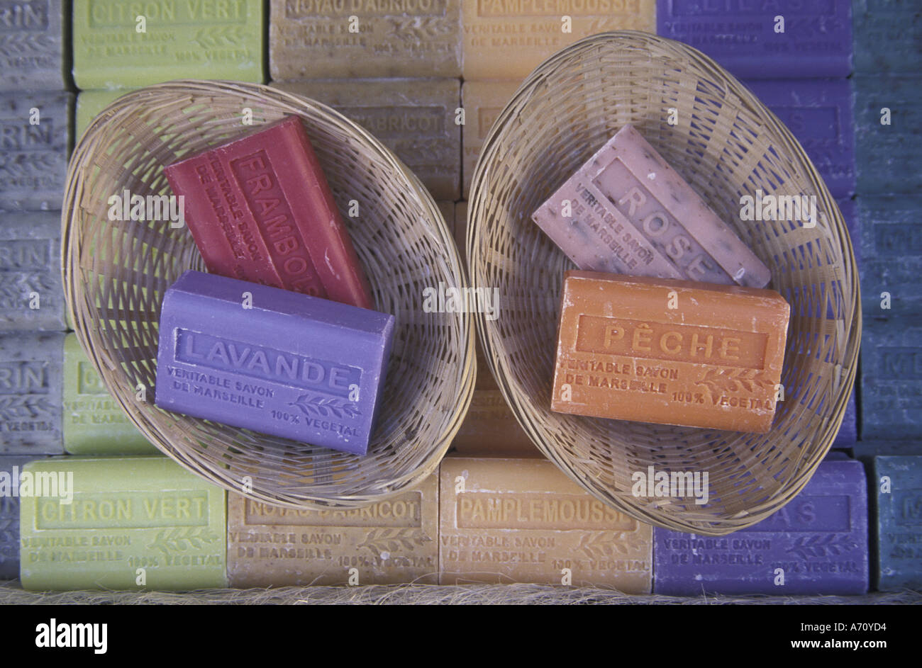 Europe, France, Marseille. Marseille style soaps Stock Photo - Alamy