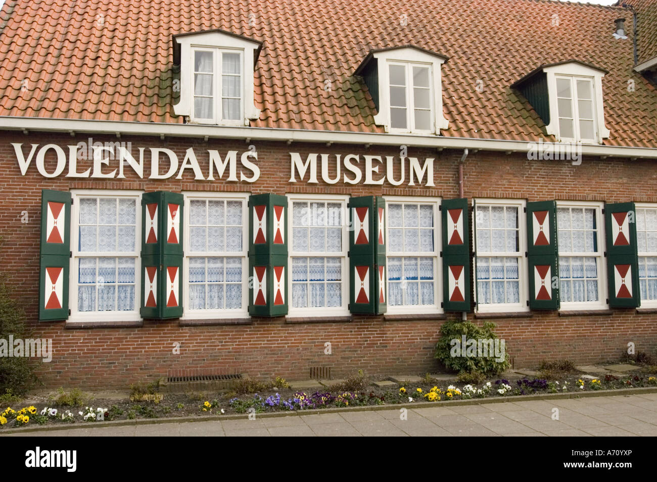 Volendam museum building North Holland Stock Photo - Alamy