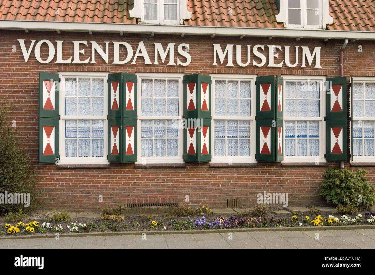 Volendam museum building North Holland Stock Photo - Alamy