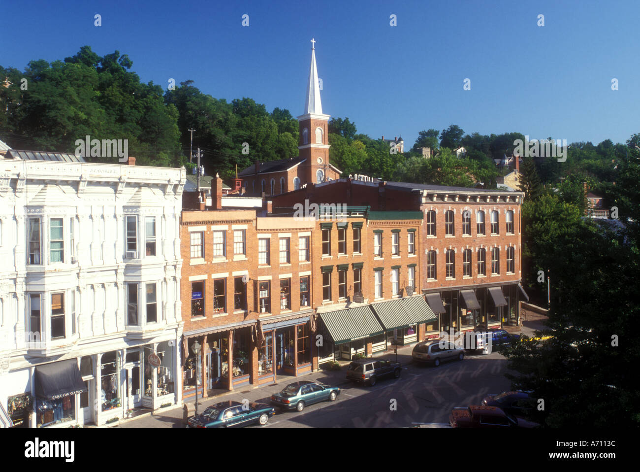 Main street galena illinois hi-res stock photography and images - Alamy