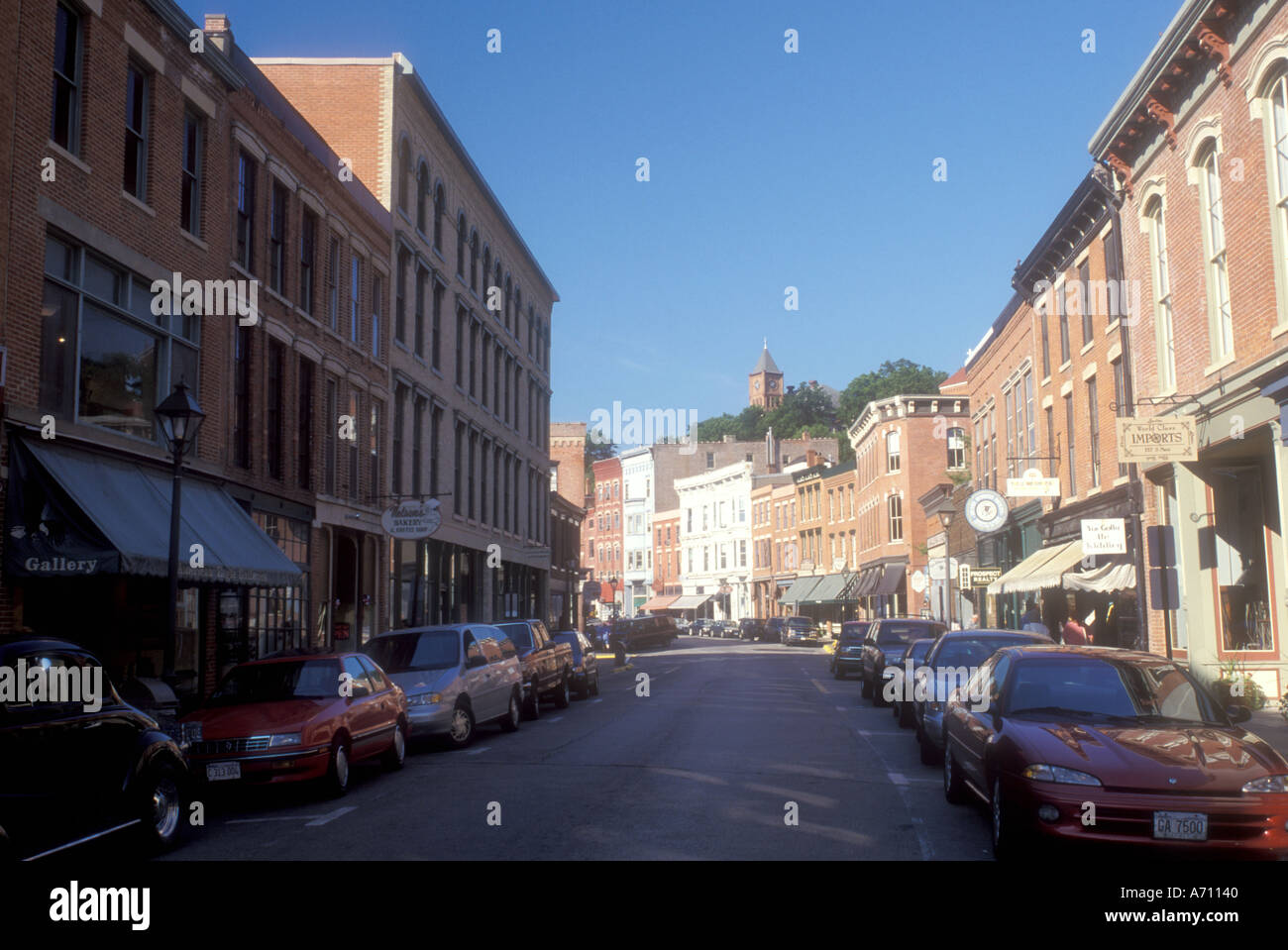 Main street galena illinois hi-res stock photography and images - Alamy