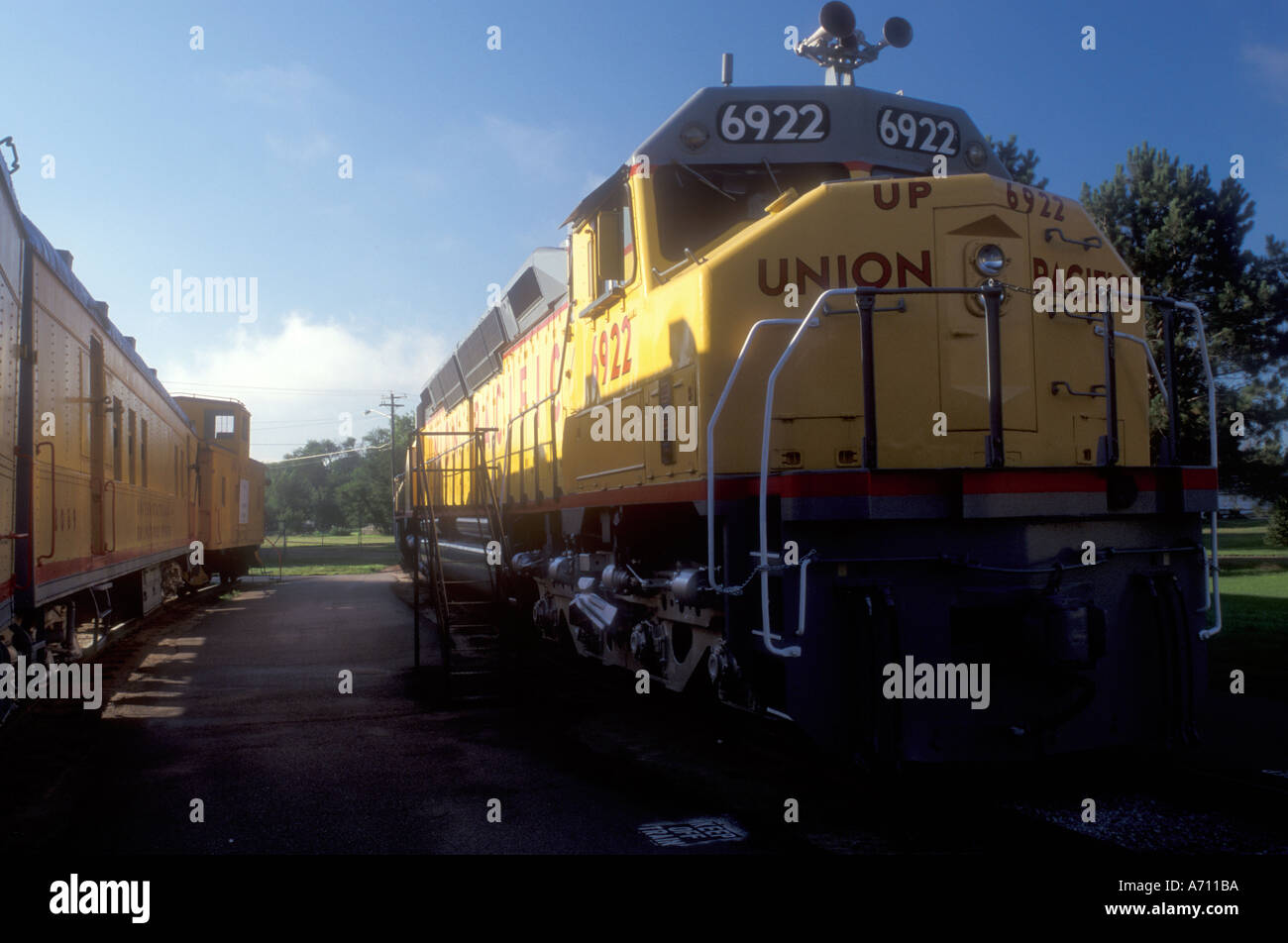 Union pacific train nebraska hi-res stock photography and images - Alamy