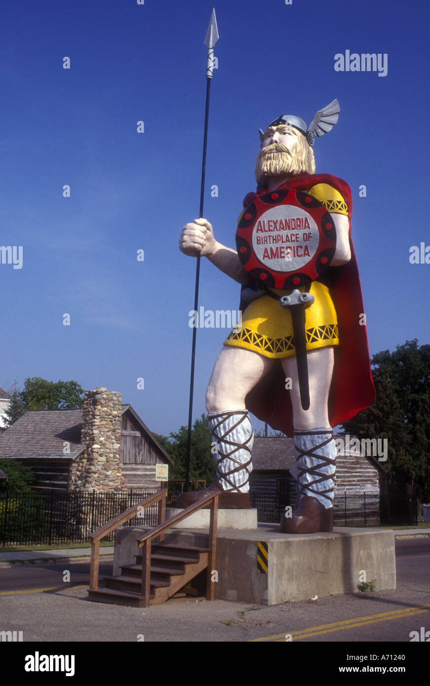 Viking america explorer hi-res stock photography and images - Alamy