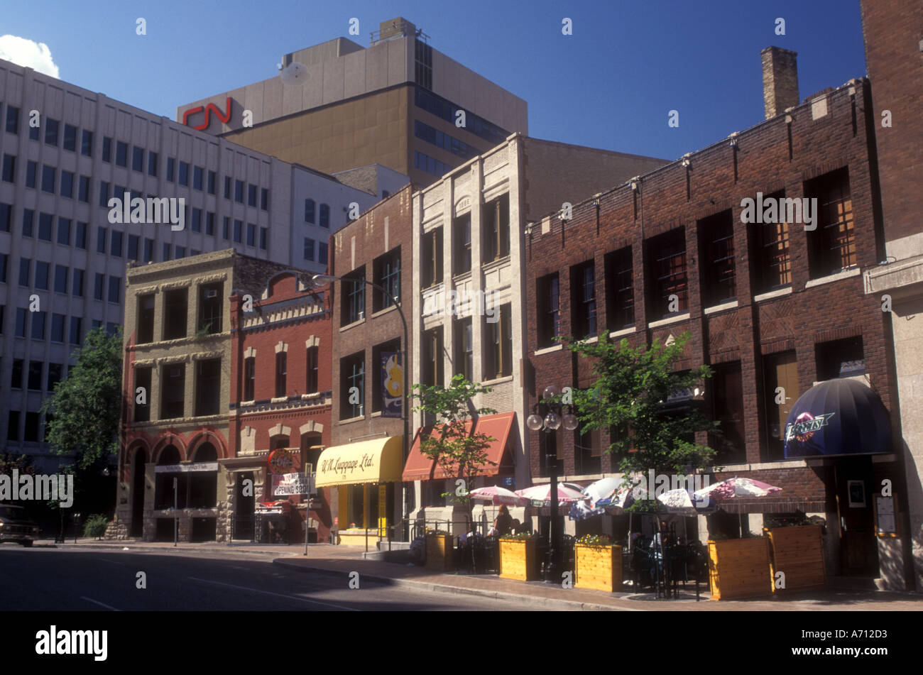 Old winnipeg buildings hi-res stock photography and images - Alamy