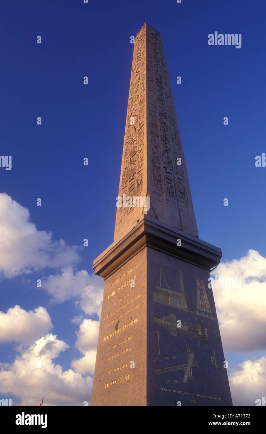AJ0753, Paris, France, Place de la Concorde, Europe Stock Photo - Alamy