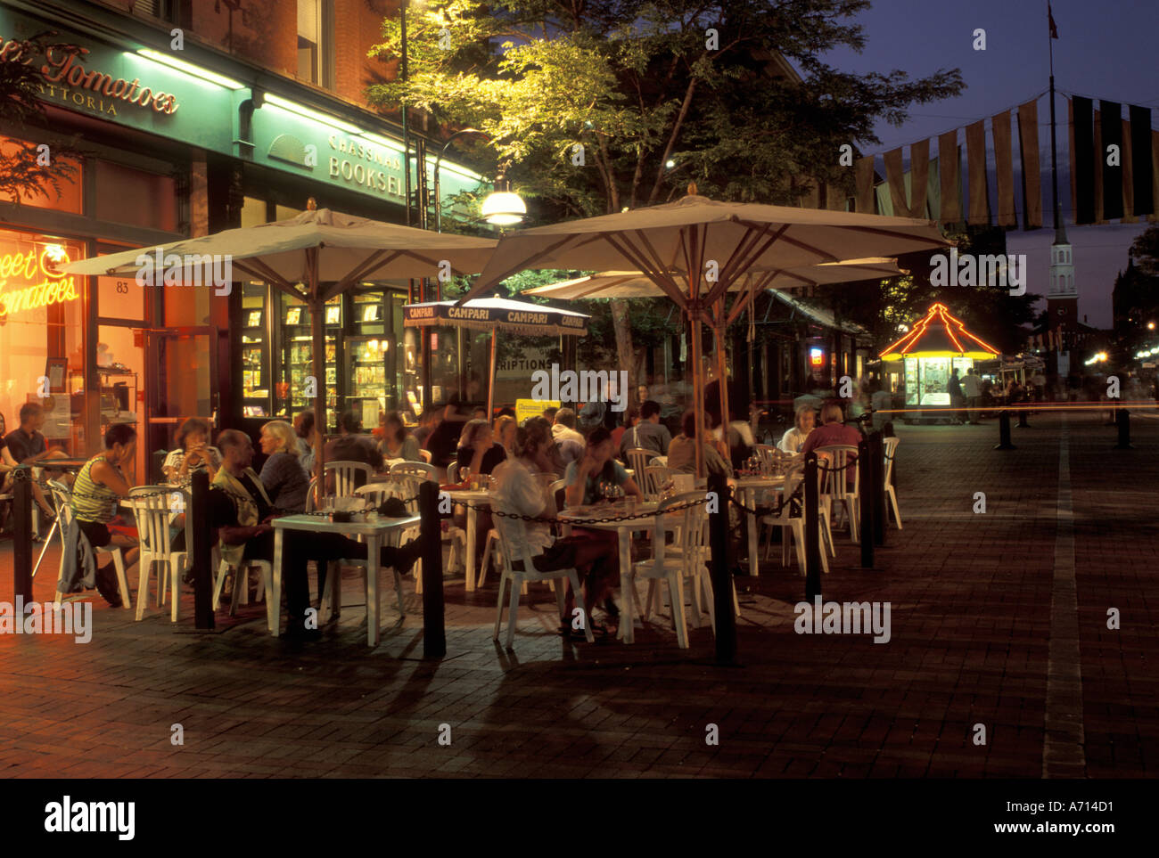 Church street market place burlington hi-res stock photography and ...