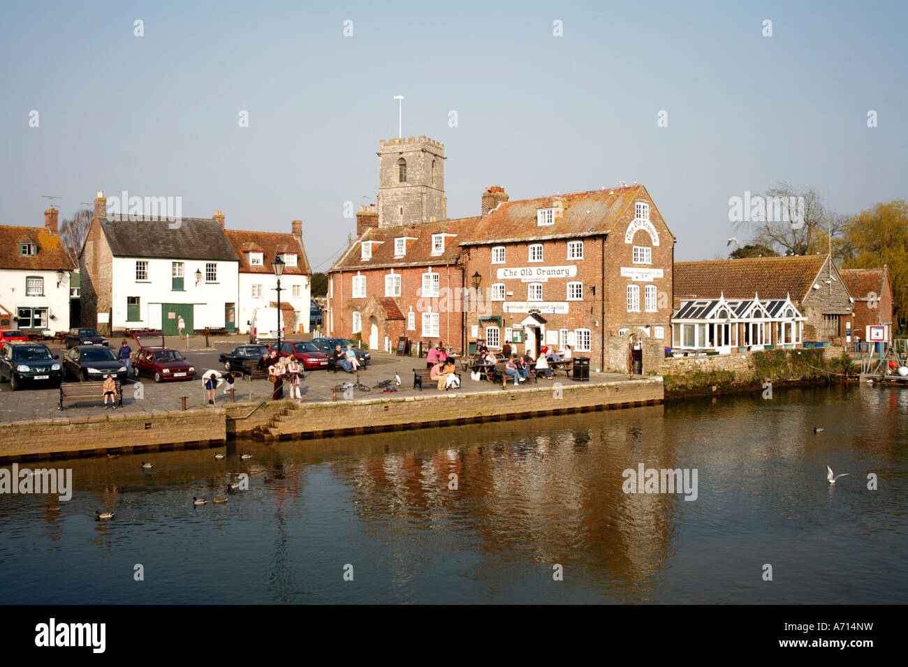 Wareham Quay Wareham Dorset England Stock Photo - Alamy