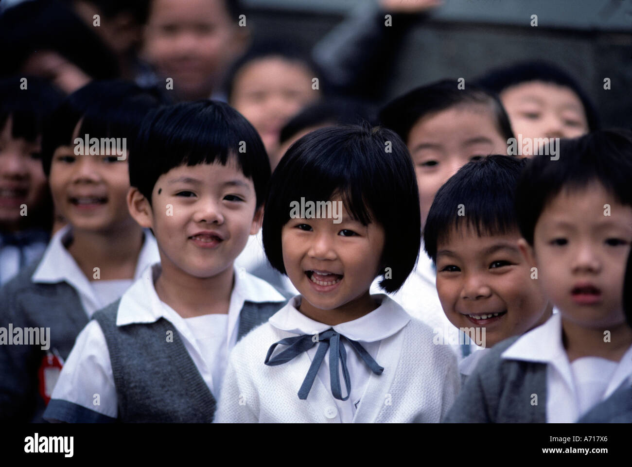 Hong kong school uniform hi-res stock photography and images - Alamy