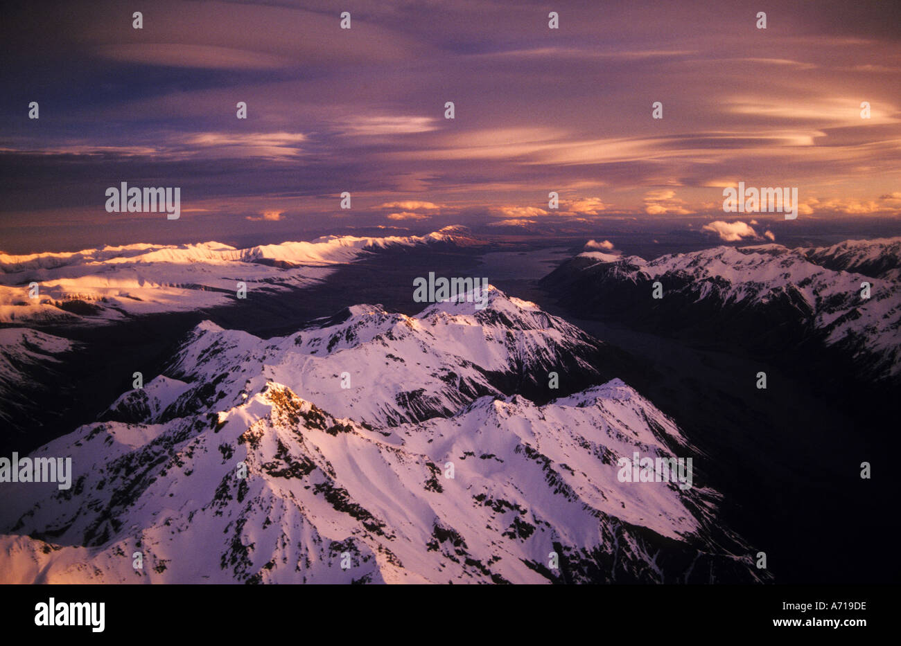 Aerial view cook island near hi-res stock photography and images - Alamy
