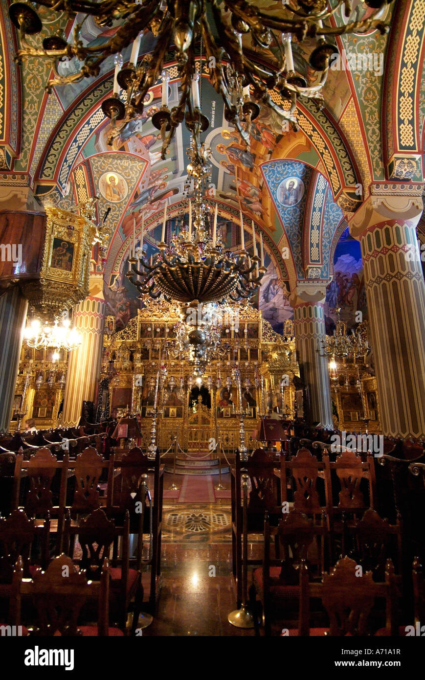 Kykkos monastery monastic Greek orthodox religion Christian Christ ...