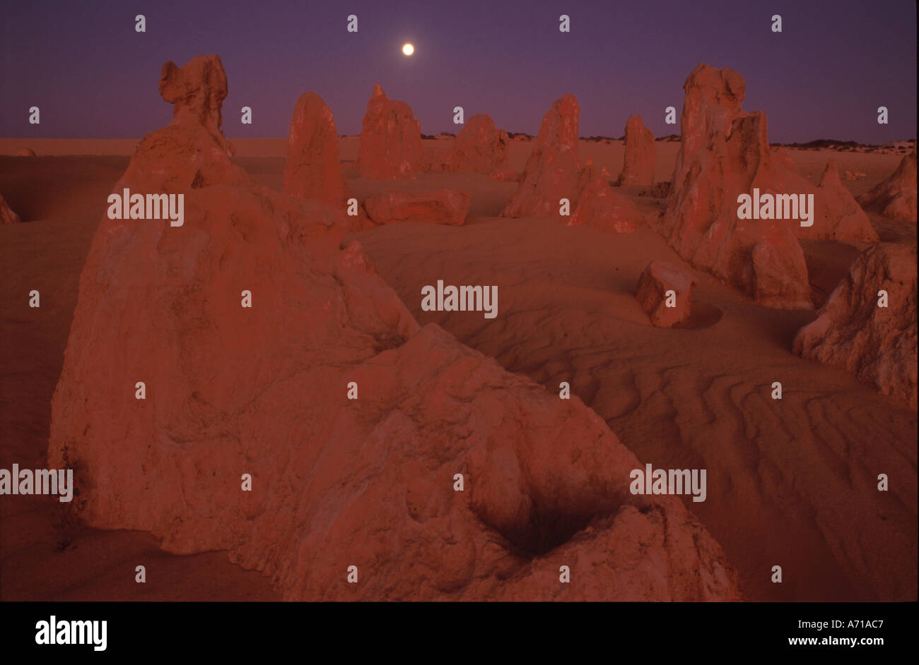 Pinnacles australia at night hi-res stock photography and images - Alamy