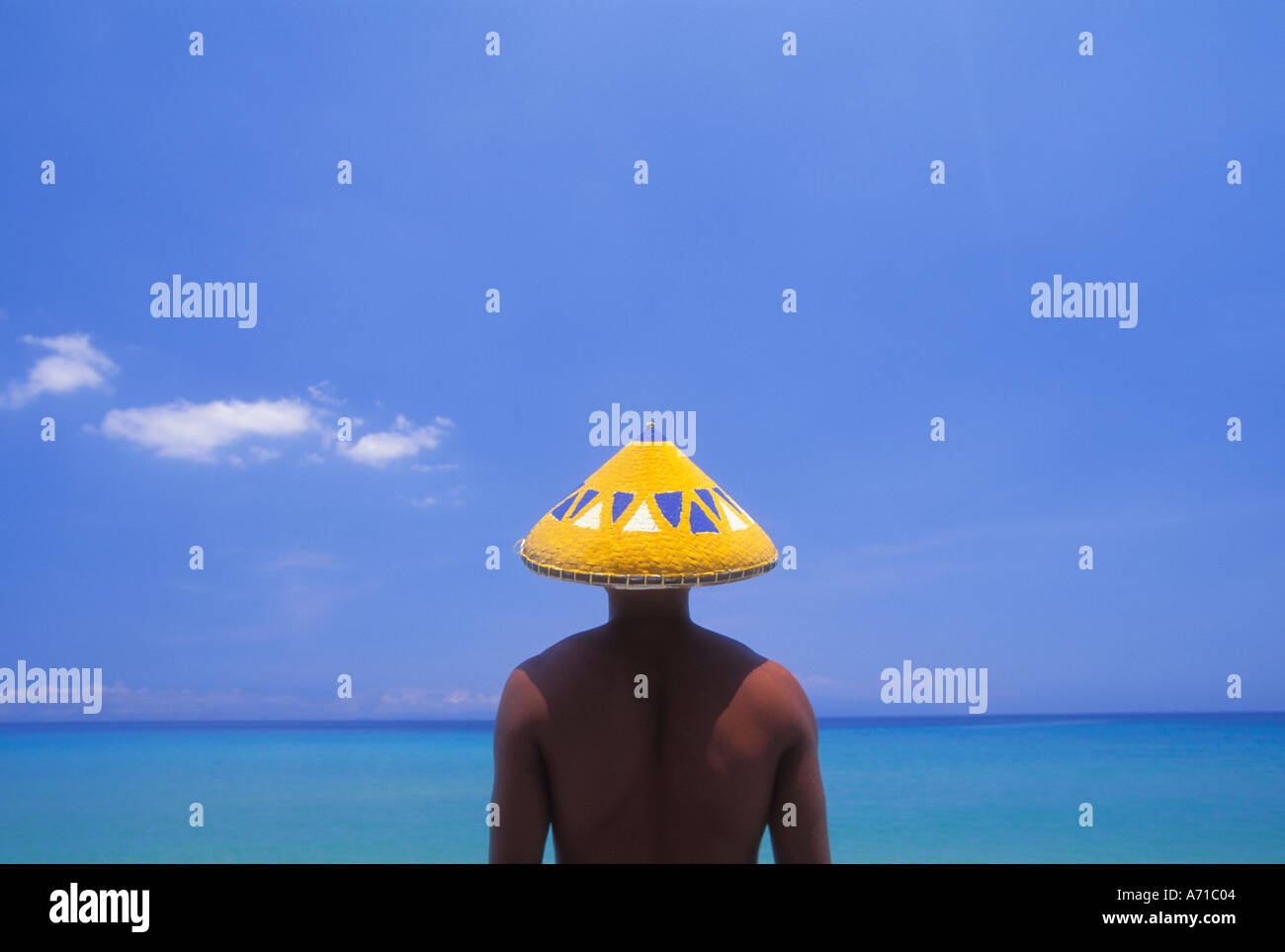 Man from behind hat hi-res stock photography and images - Alamy