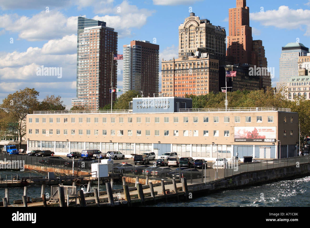 United States Coast Guard Lower Manhattan Harbor New York City USA ...