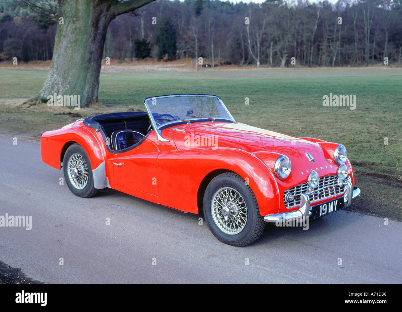Triumph tr3a classic car hi-res stock photography and images - Alamy