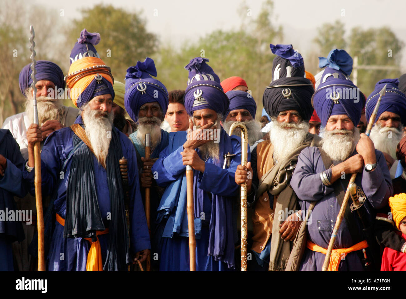 Sikh festival horse hi-res stock photography and images - Alamy