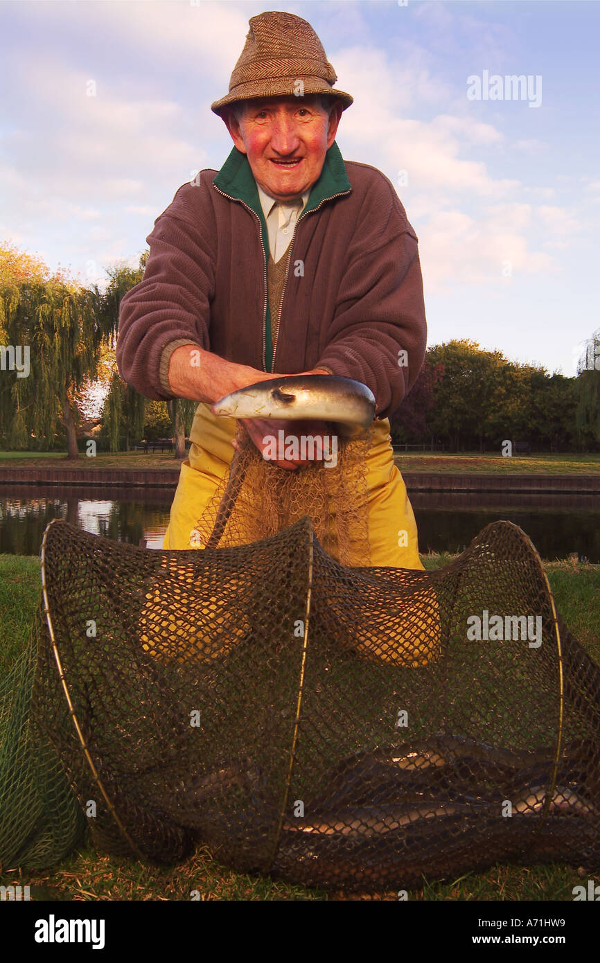Eel catcher hi-res stock photography and images - Alamy