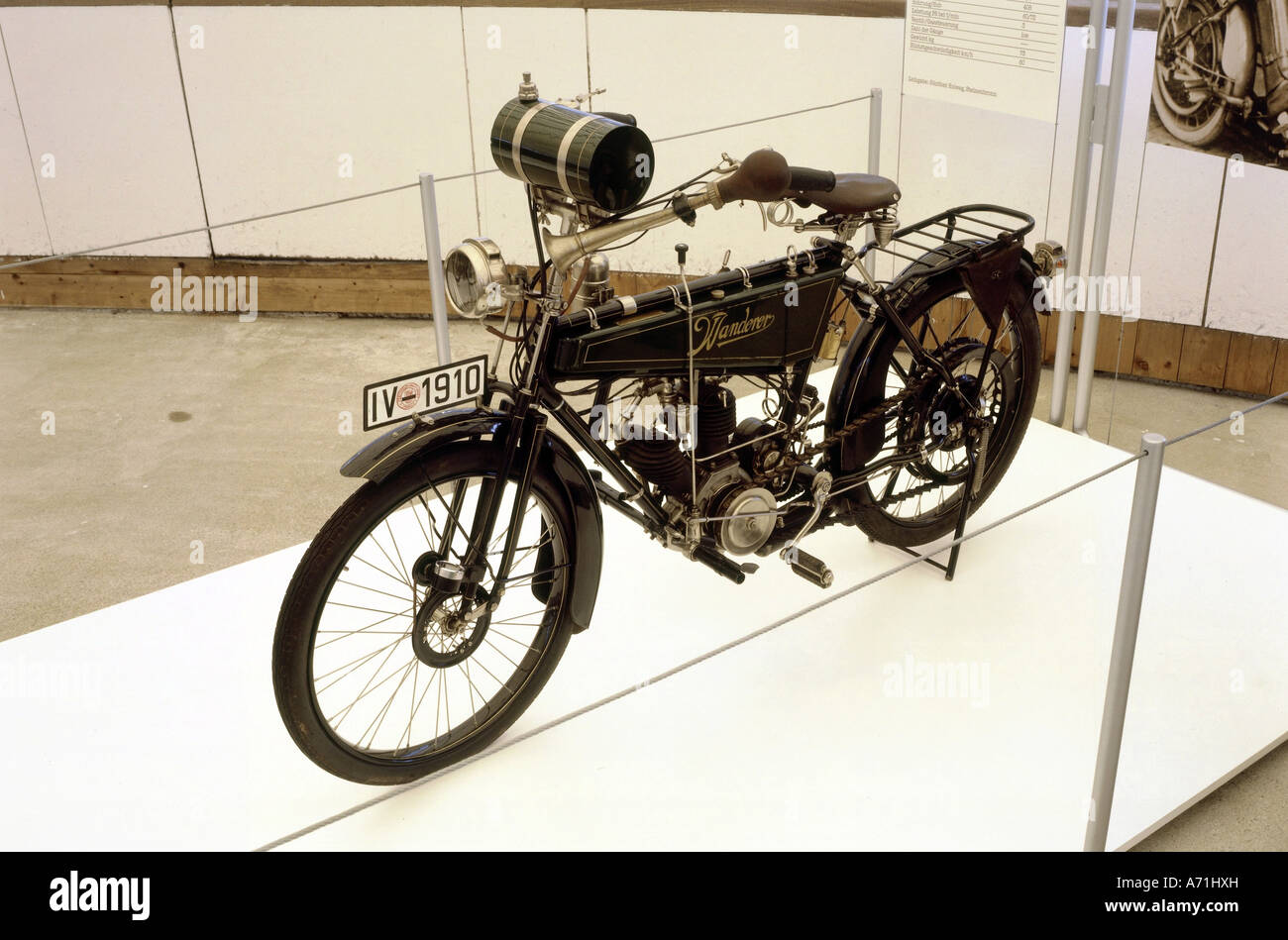 transport/transportation, motorcycle, Wanderer 1903 Stock Photo - Alamy