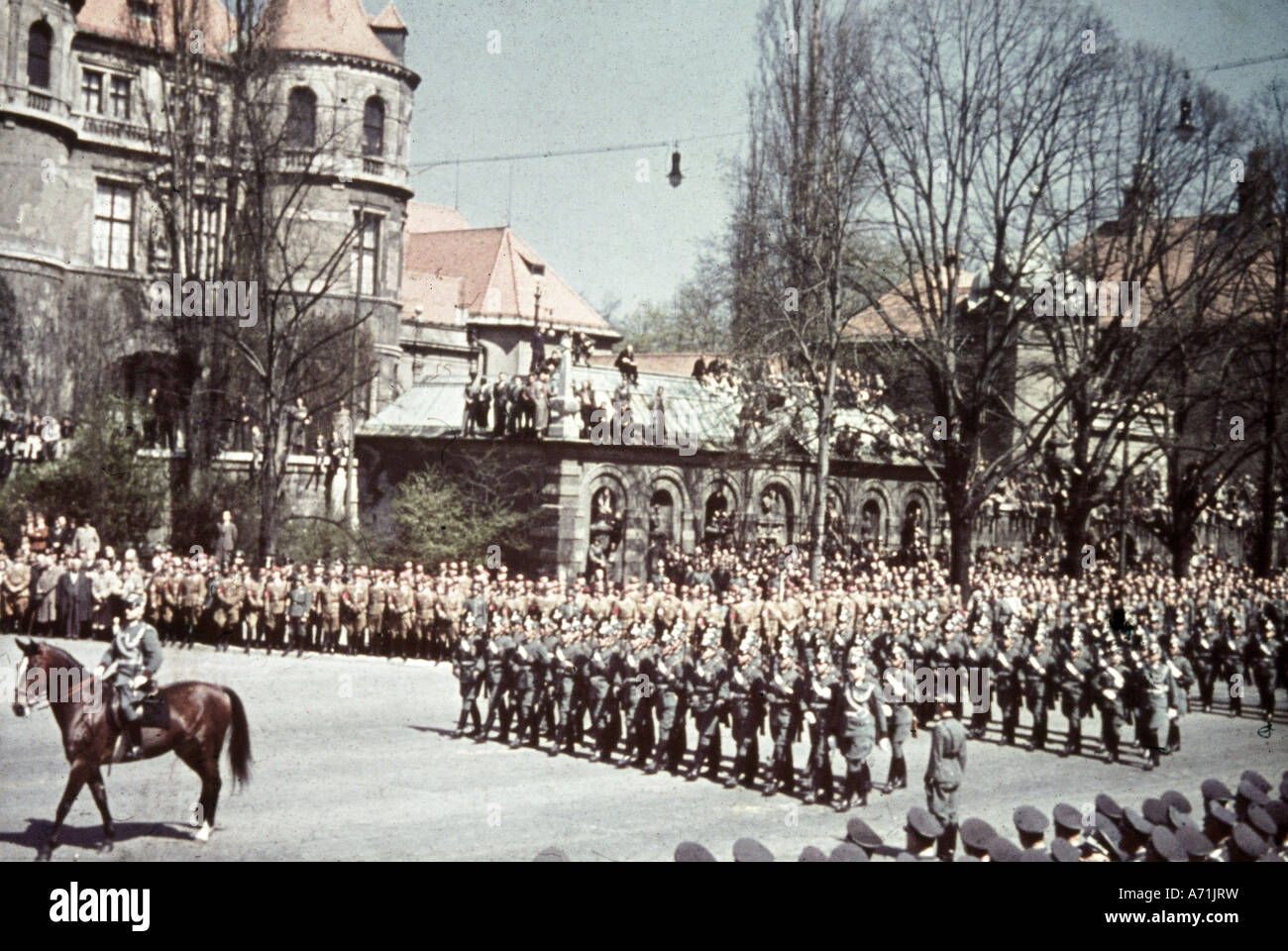 Nazism / National Socialism, events, parades, Munich 1940 Stock Photo ...
