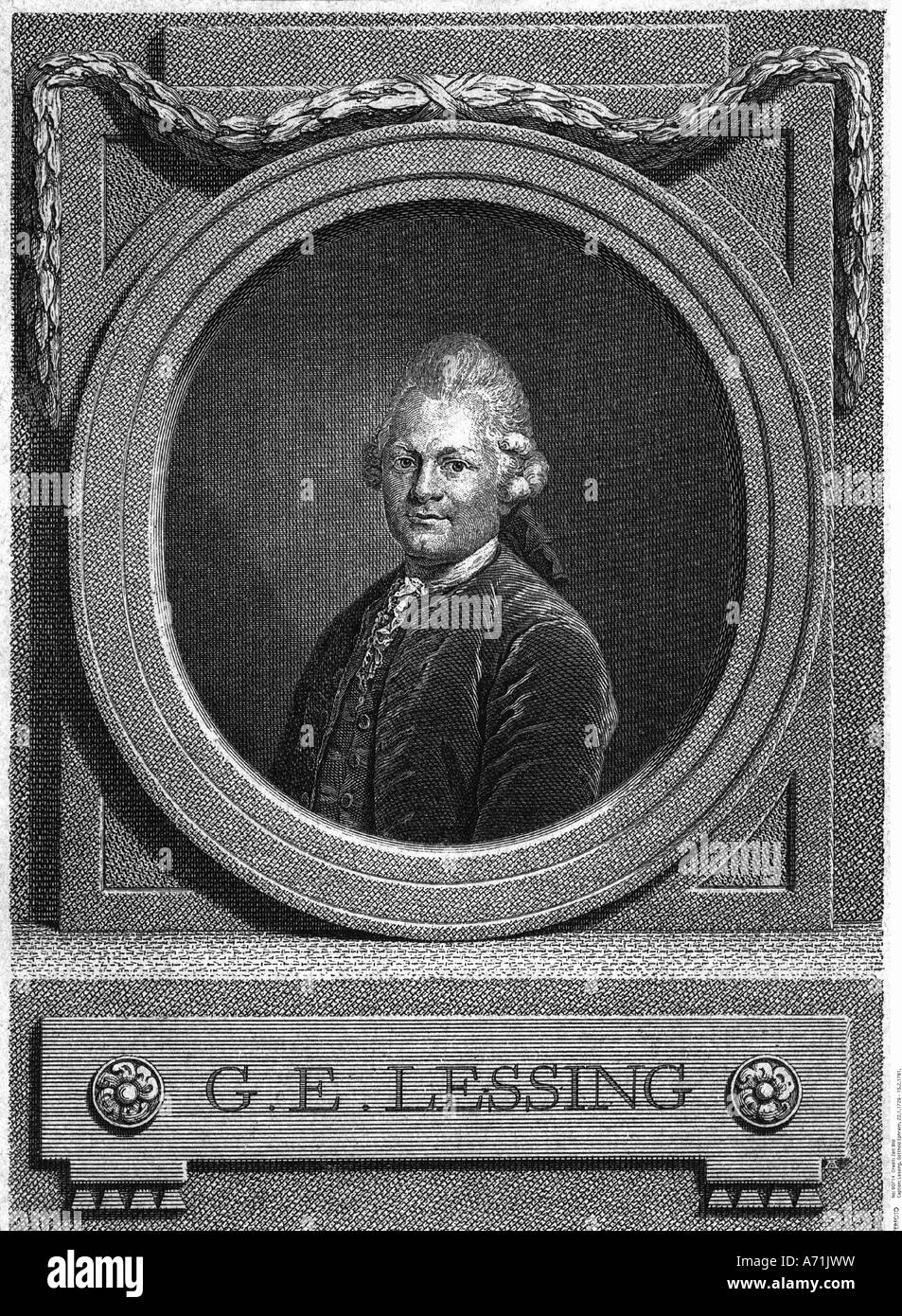 Lessing, Gotthold Ephraim, 22.1.1729 - 15.2.1781, German author ...